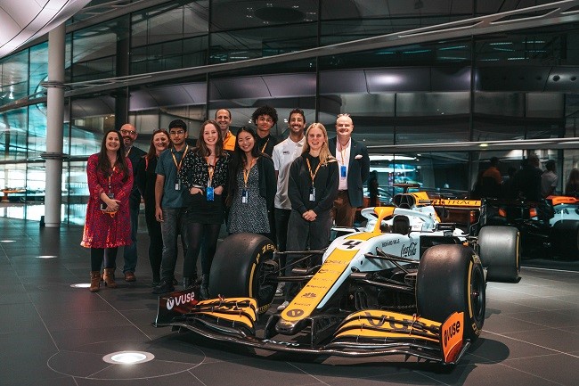 McLaren Racing sponsors young engineering scholars